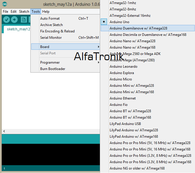 Aliftronik: MEMPROGRAM ATMega32 MENGGUNAKAN IDE ARDUINO