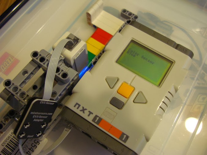 Ch Lego Blog Mindsensors Ev3 Sensor Adapter For Nxt的基本功能測試