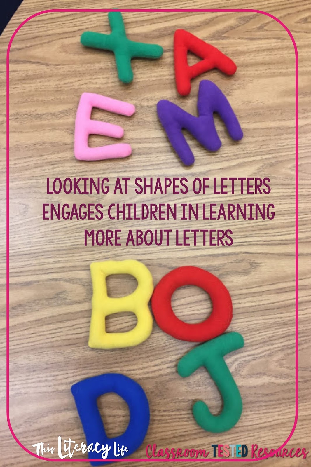 Ideas Old and New for Working With Letters | Classroom Tested Resources