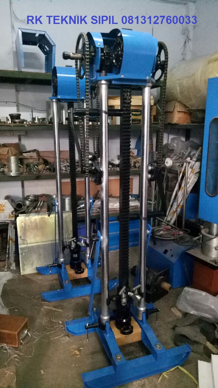 JUAL / BELI DUTCH CONE PENETROMETER TEST ( SONDIR 5 TON MANUAL ) GROSIR ...