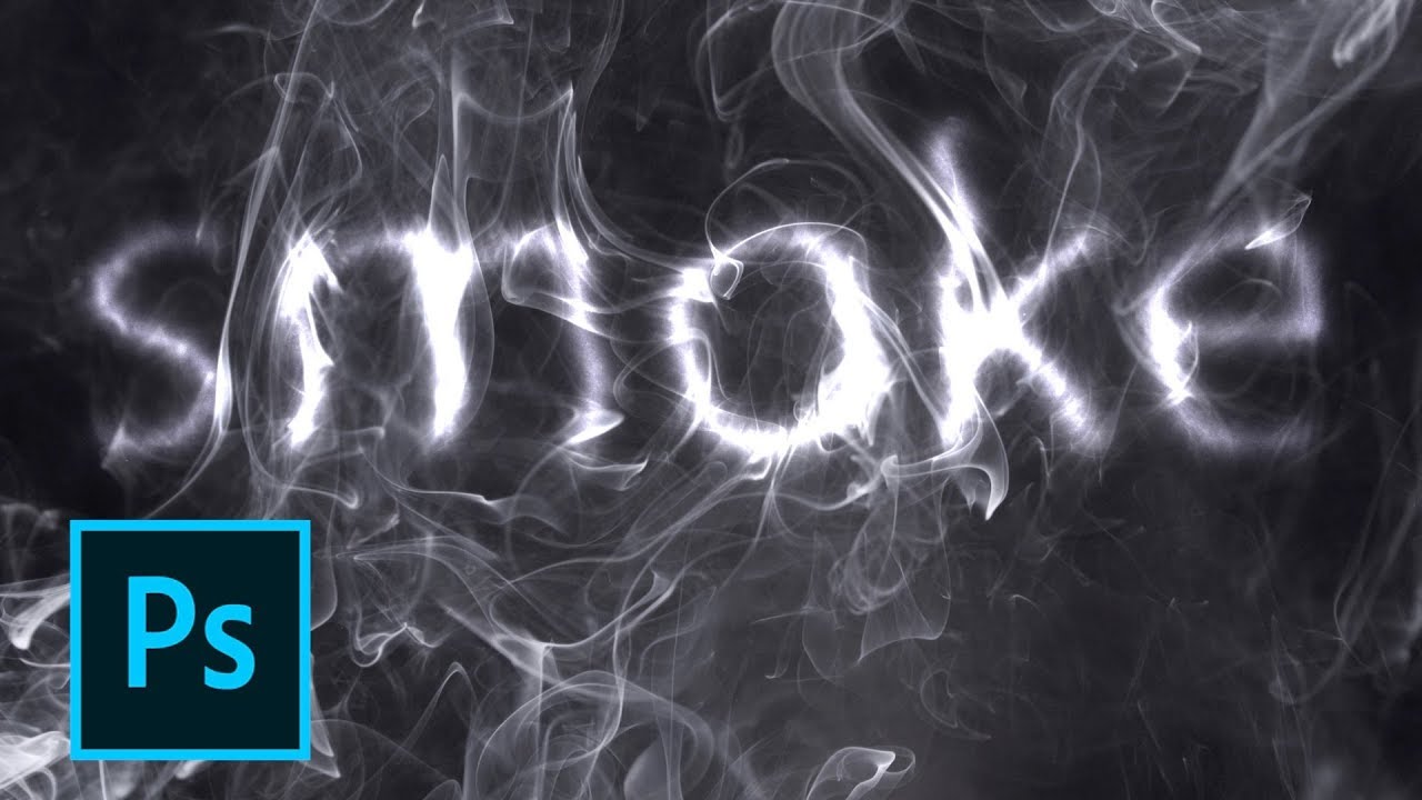 Smoke Effect Font - Collage Template Smoke Effect Font - Collage Template