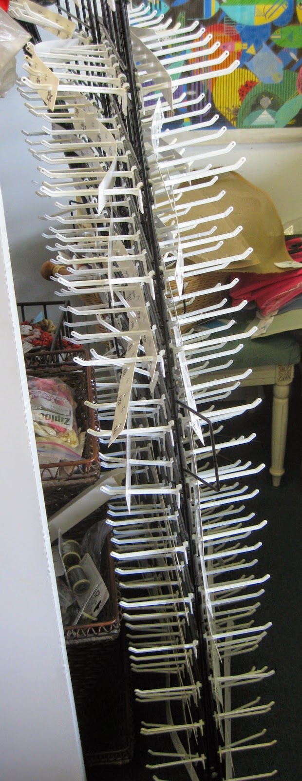 Needle Nicely: Broken fiber rack and some frogging