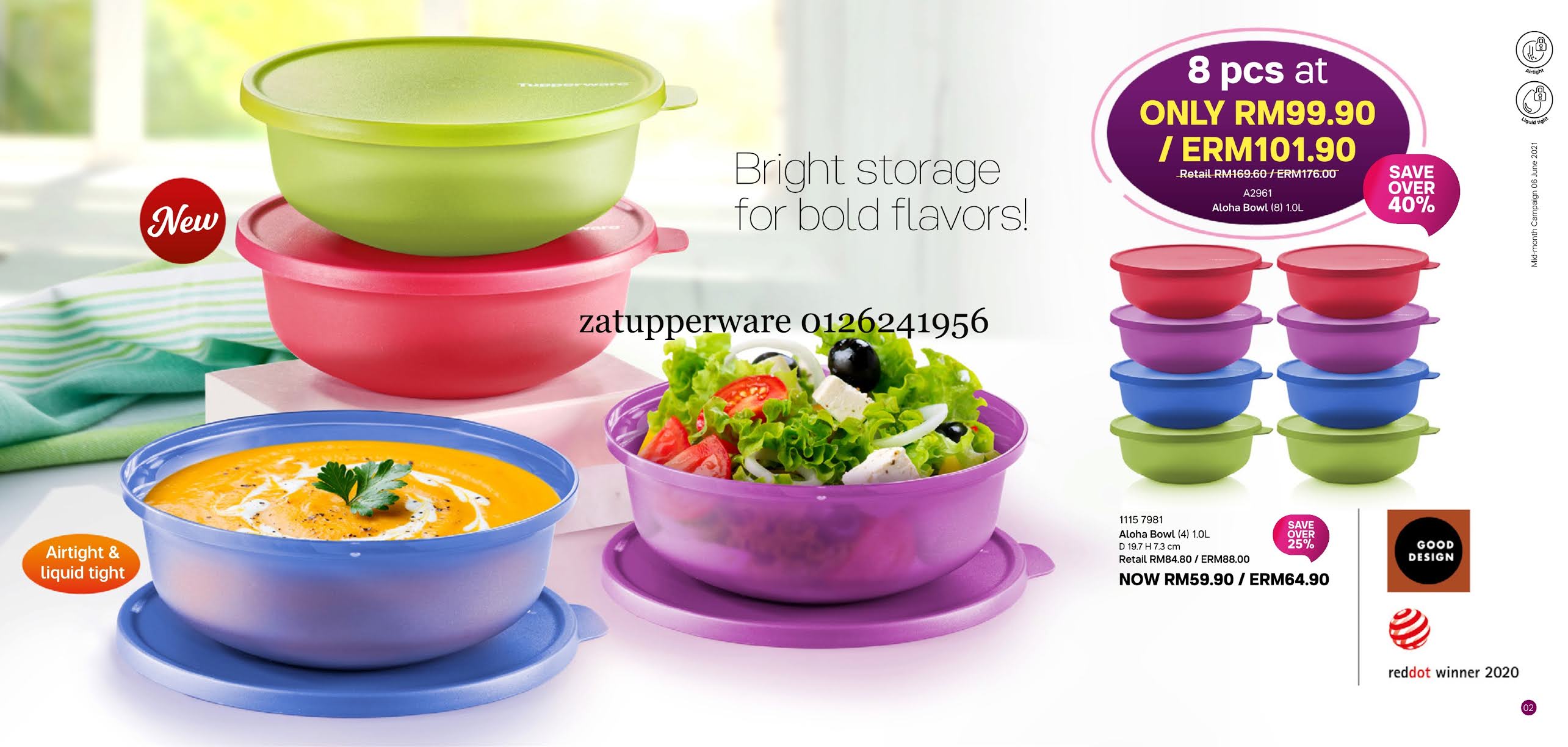 Za Tupperware Malaysia : June 2021