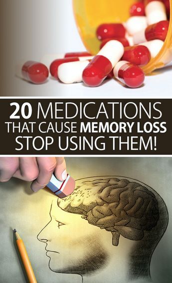 20 MEDICATIONS THAT CAUSE MEMORY LOSS, STOP USING THEM