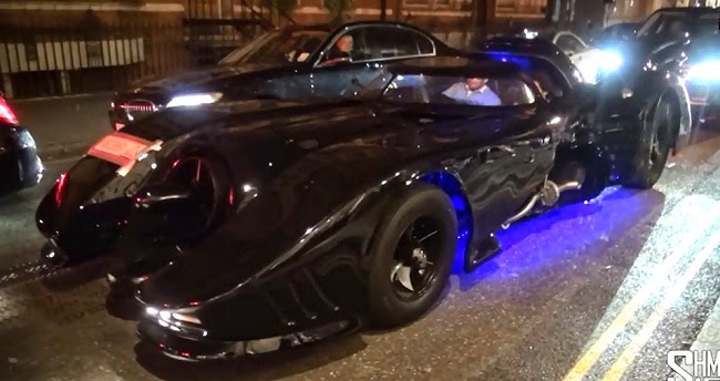 Video: The Batmobile arrives in London | Carsfresh