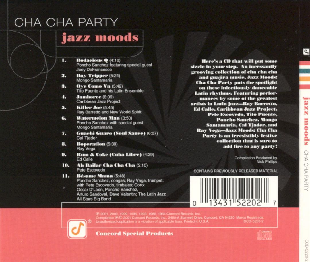 egroj world: VA • Jazz Moods Cha Cha Party