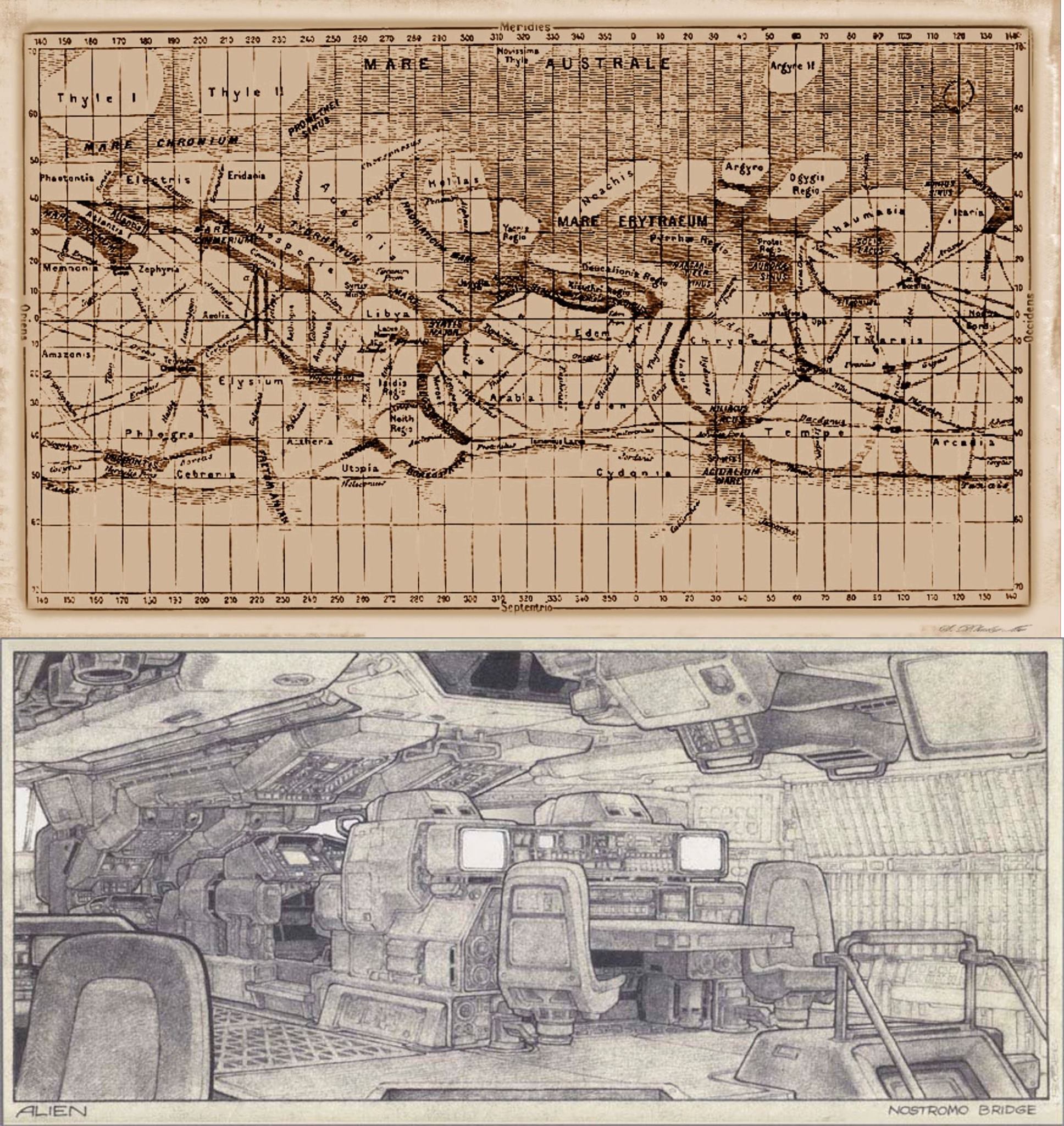 Alien Explorations: Alien: Design for the Nostromo Control Bridge (1978 ...