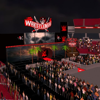 Wrestlemania 37 WR3D Custom Arena - WR3D Garage
