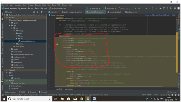 WebView In Flutter WebView In Flutter