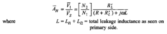 Variable Frequency Transformer