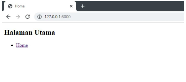 Memahami URL, Views, dan Template Django Framework - Contoh Aplikasi