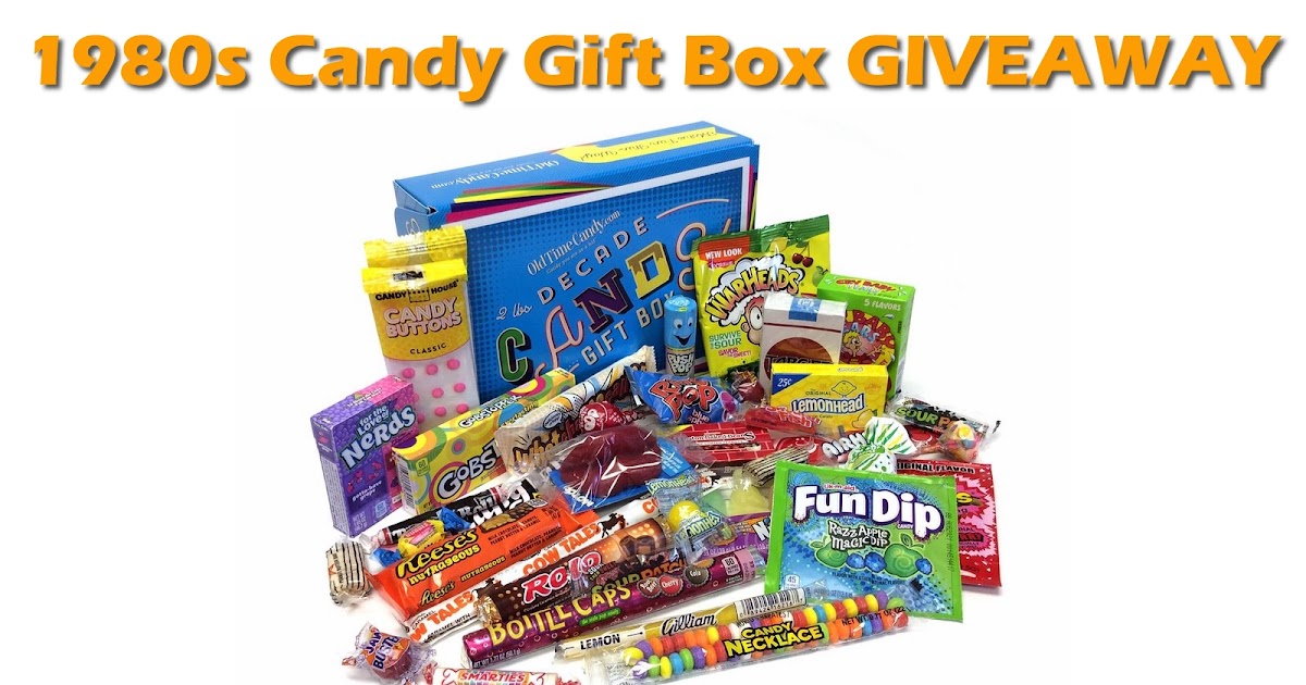 GIVEAWAY: Win an Old Time Candy '80s Themed Gift Box | Rediscover the '80s