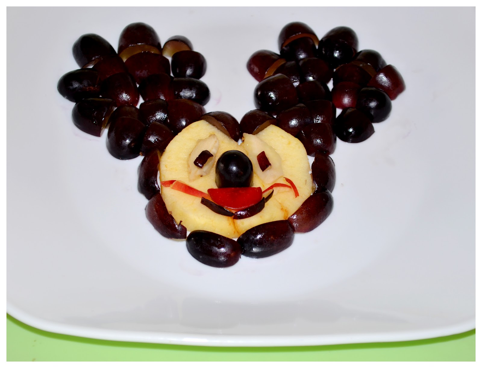 Mickey mouse fruit snack | Nutritious Recipes for picky eater children