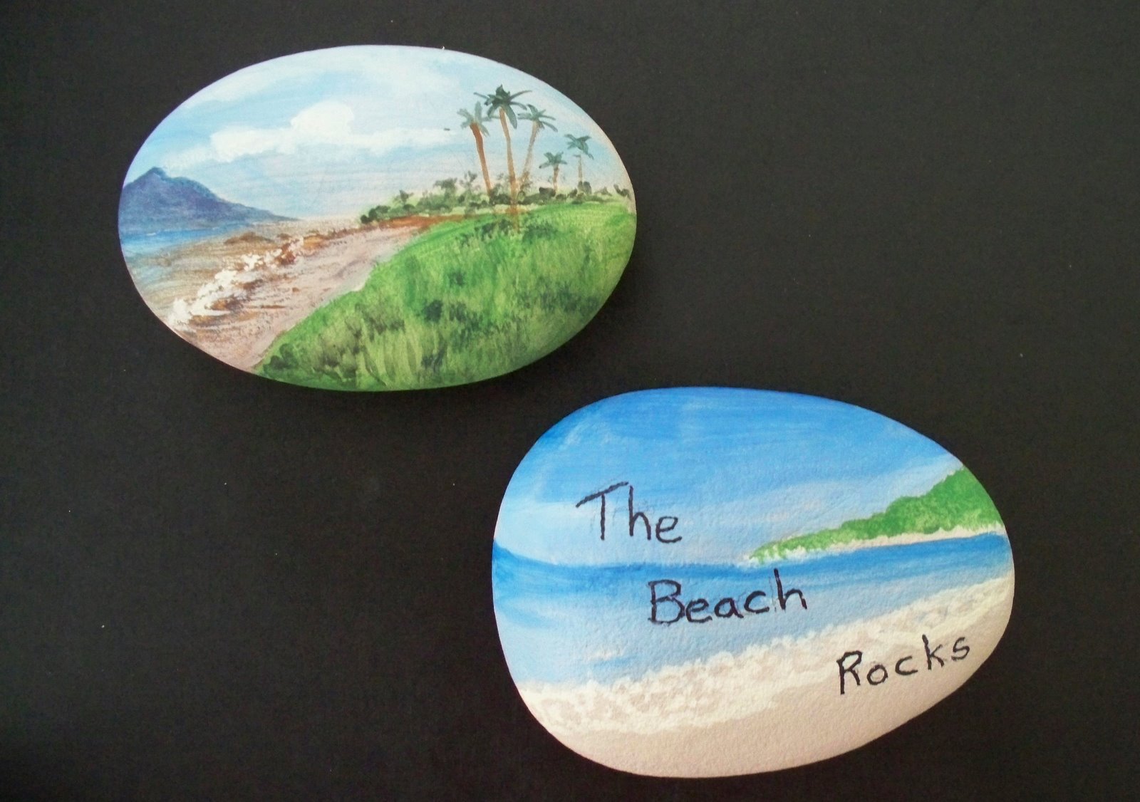 Debbie Later's Art: Beach Rocks