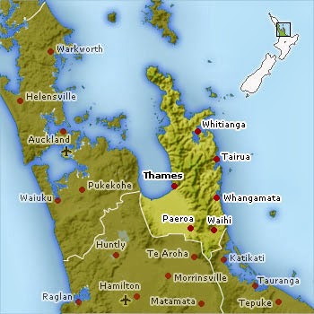 Adventures Down Under - New Zealand: My First Experience of Thames