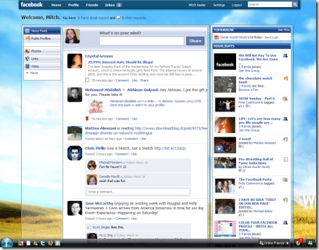 Tips Cara Mengganti Tampilan Facebook (tema/background fb)