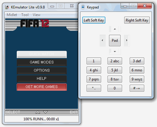FileCorners: KEmulator - Free J2ME/JAVA Emulator for Windows