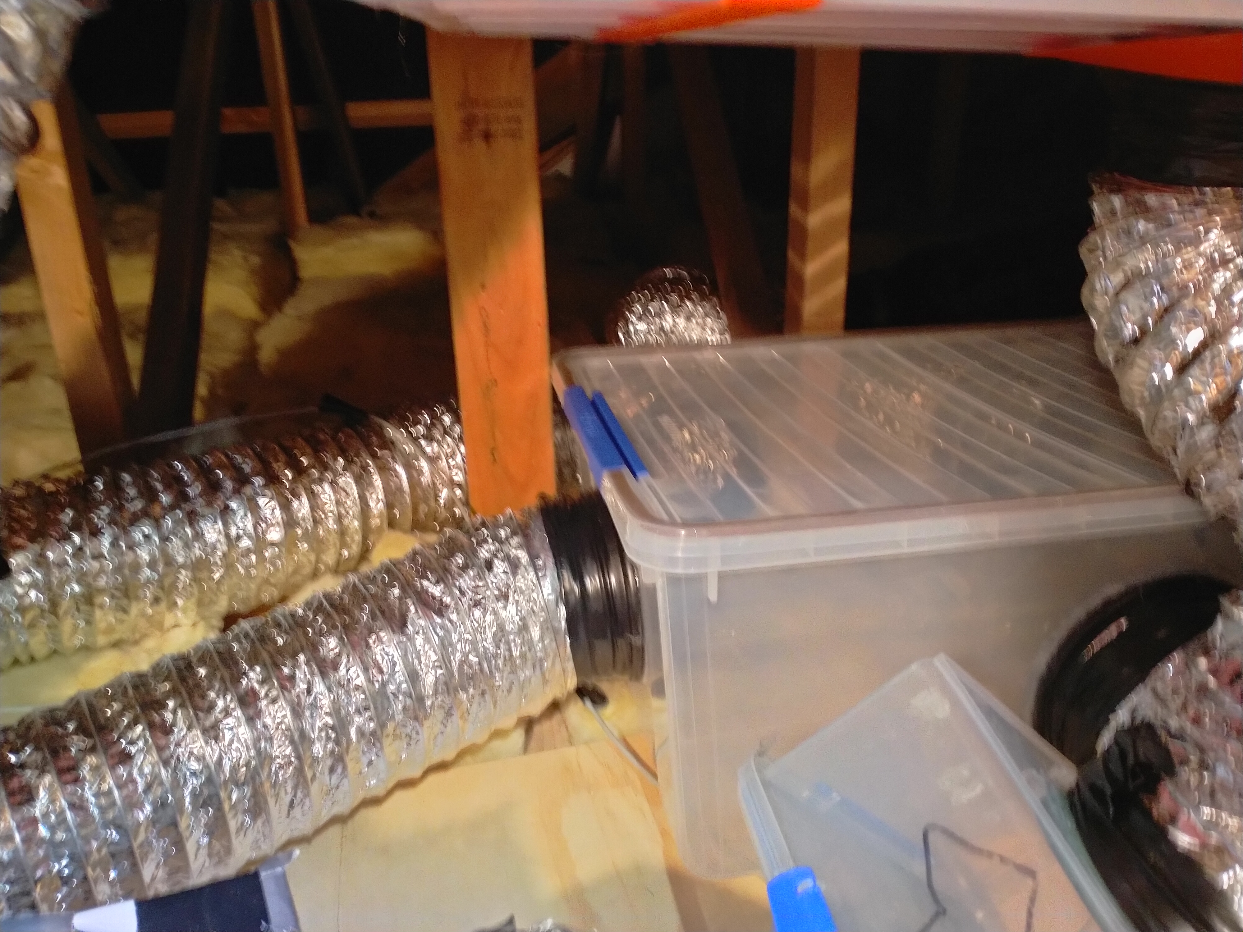 Added a 60 Litre Plenum air-distribution box on the fresh air side