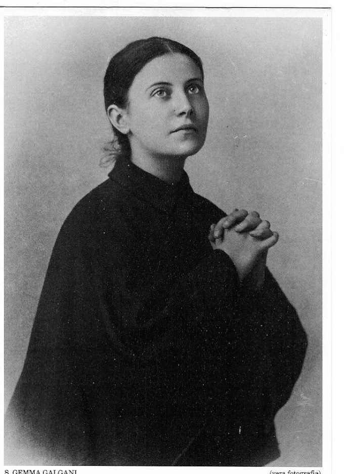 A GRANDE GUERRA: Santa Gemma Galgani exemplo de modéstia