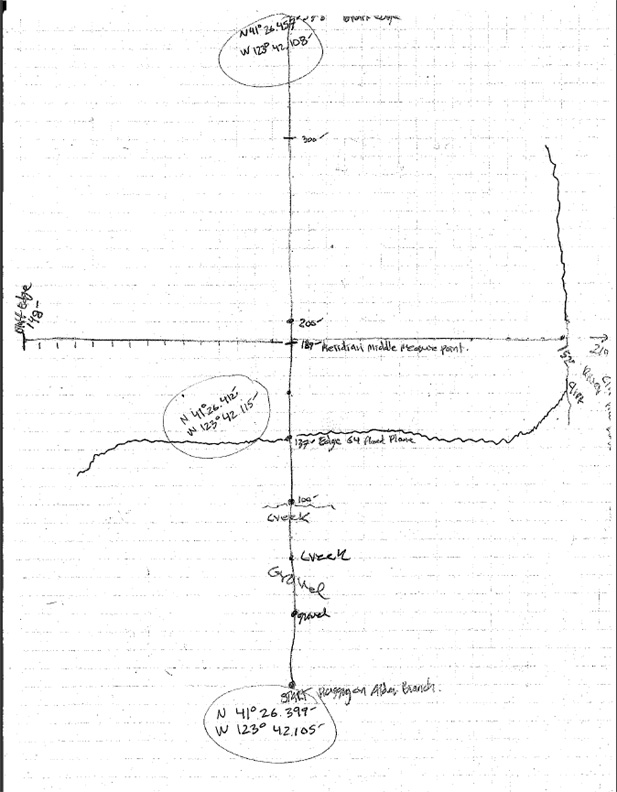 BIGFOOT'S bLOG: GPS COORDINATES FOR THE BLUFF CREEK PATTERSON-GIMLIN ...