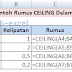 Rumus CEILING Di Excel Untuk Pembulatan Angka Dengan Kelipatan Tertentu ...