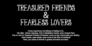 TREASURED FRIENDS AND FEARLESS LOVERS - Press Release ~ The SL Enquirer