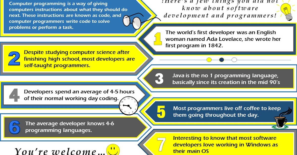 Interesting fun facts about developers