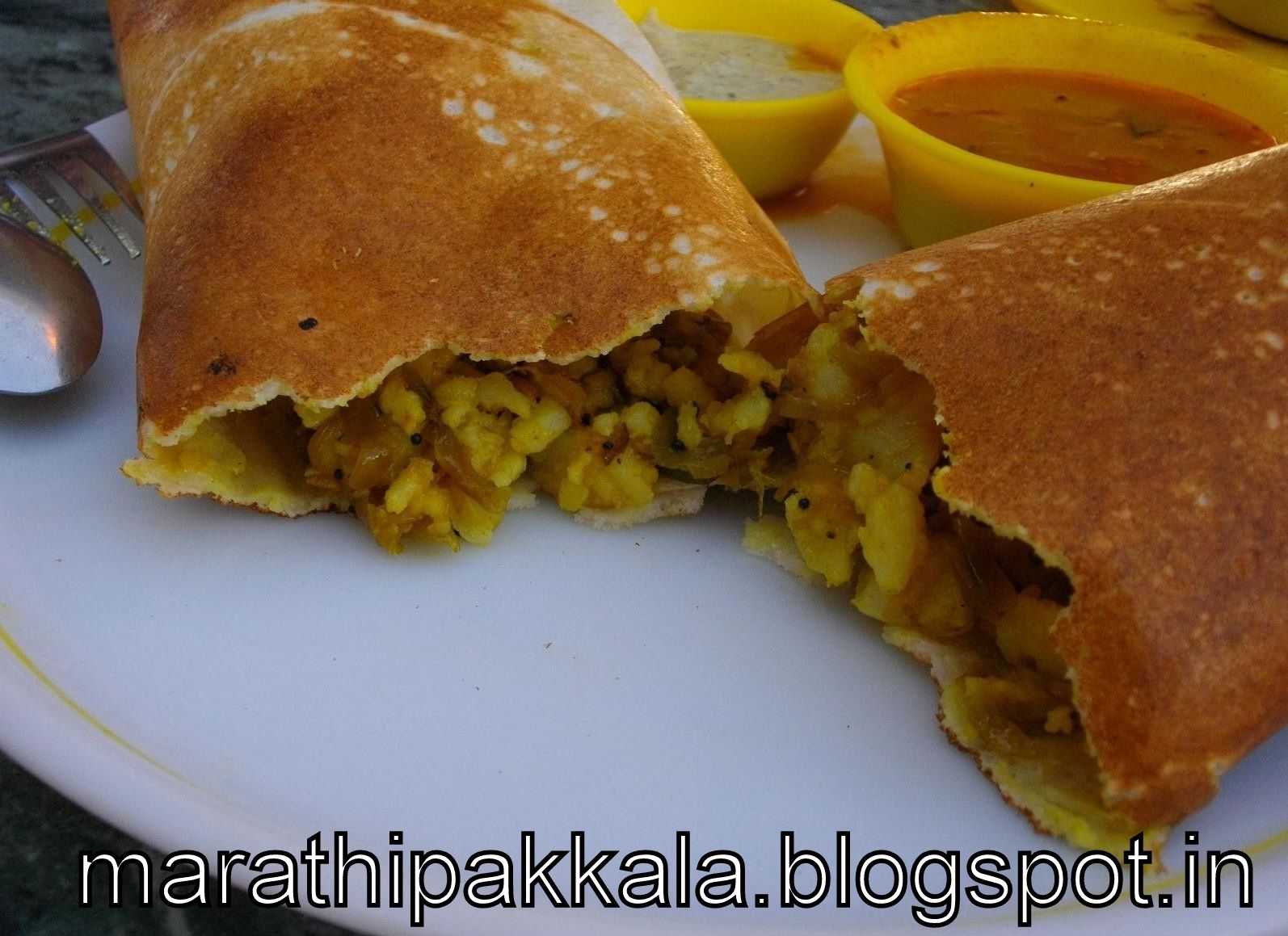 Marathi Pakkala: Masala Dosa
