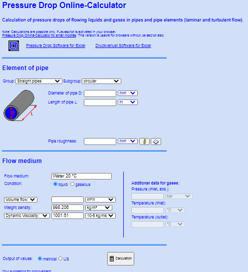 DRILL BIT PRESSURE DROP CALCULATORS - Drilling Manual