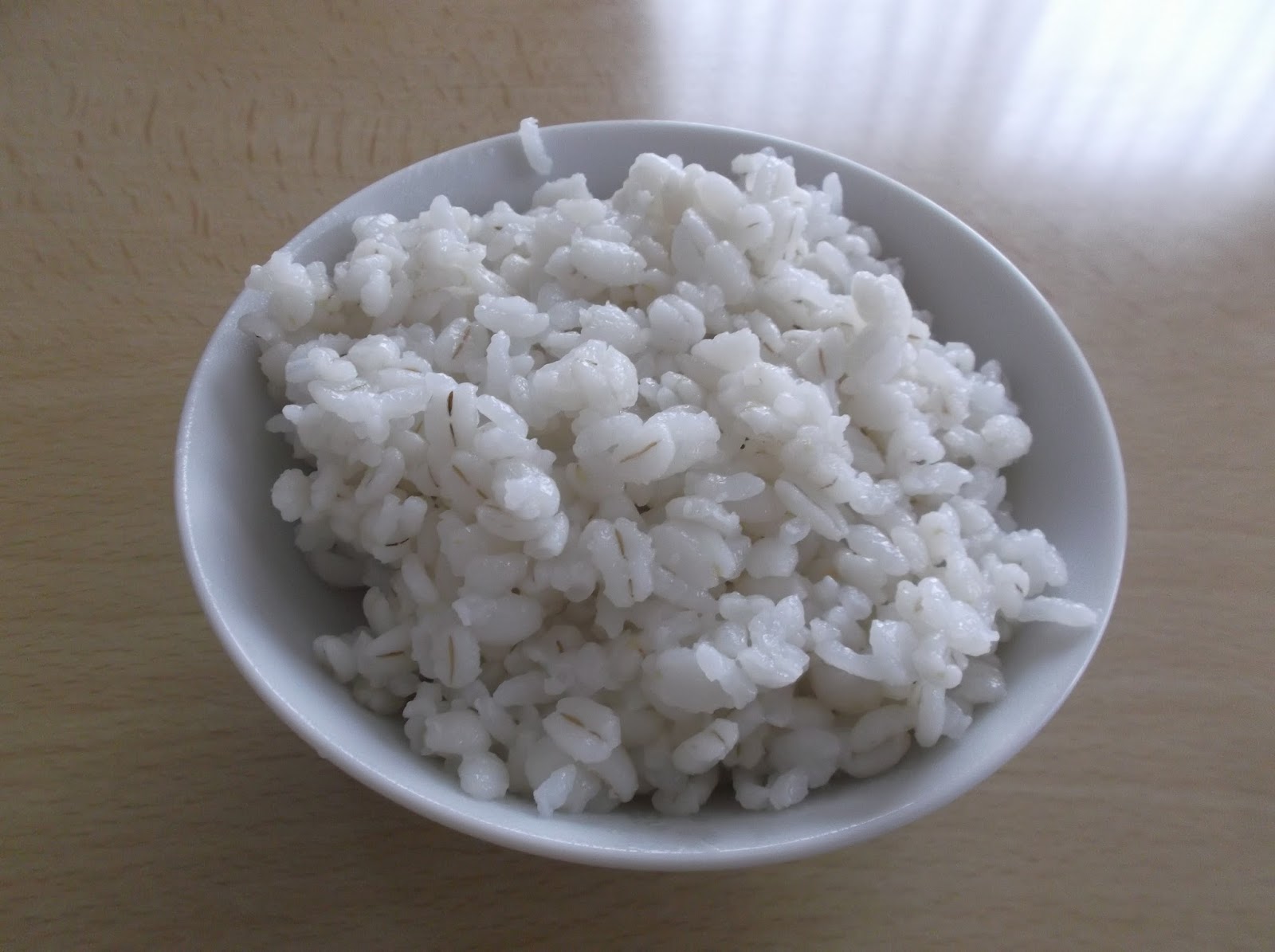 Hiroyuki's Blog on Japanese Cooking: Mugi Meshi (Barley Rice), Again/再び麦飯
