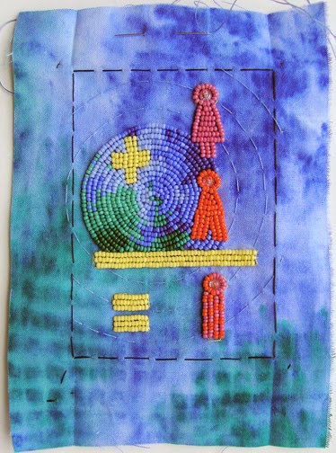 Beadlust: Bead Embroidery - How to Bead a Circle