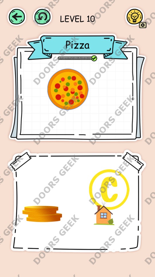 Puzzle Fuzzle Level 10 Solution ~ Doors Geek