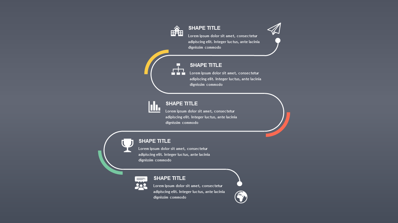 Wave Infinite Line PowerPoint Templates - PowerPoint Free