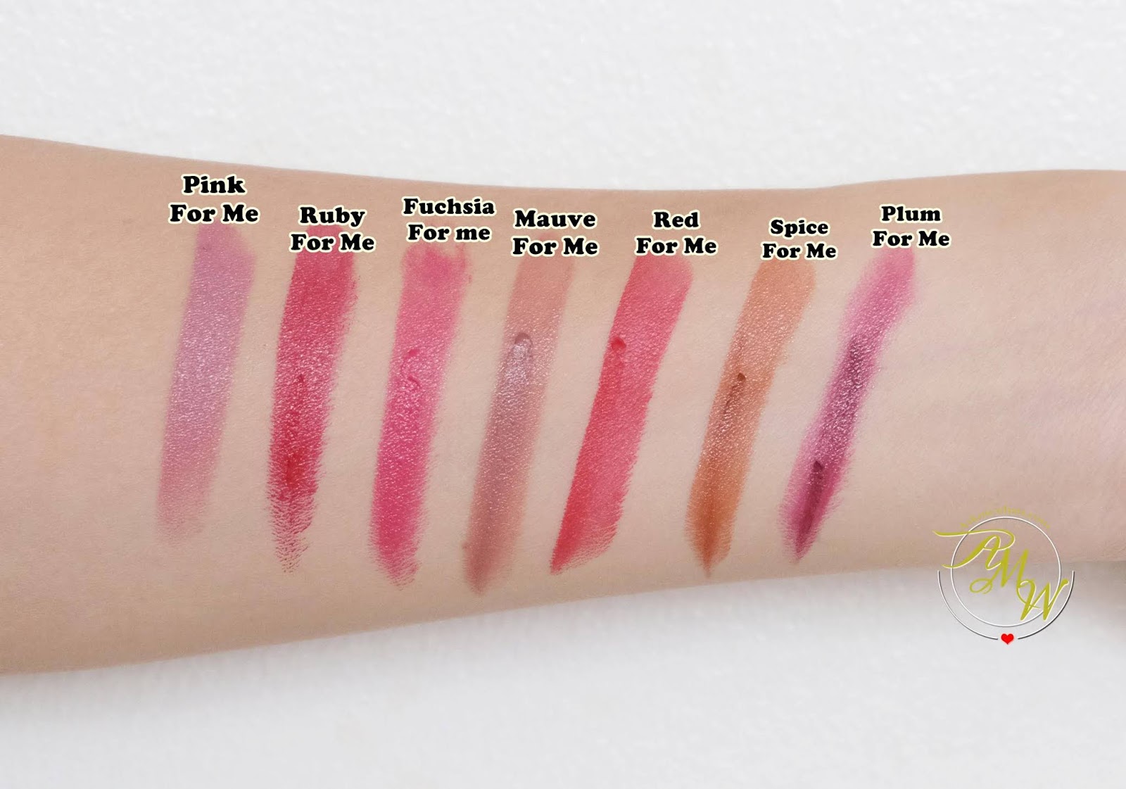 Maybelline Pink Me Up Swatch