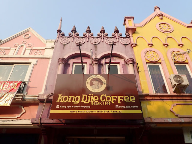 Kong Djie Coffee, BSD - Tentang Es Kopi Susu dan Mie Ayam Khas Belitung