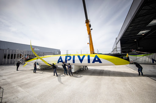 L’IMOCA APIVIA, vainqueur de la dernière Transat Jacques Vabre retrouve ...