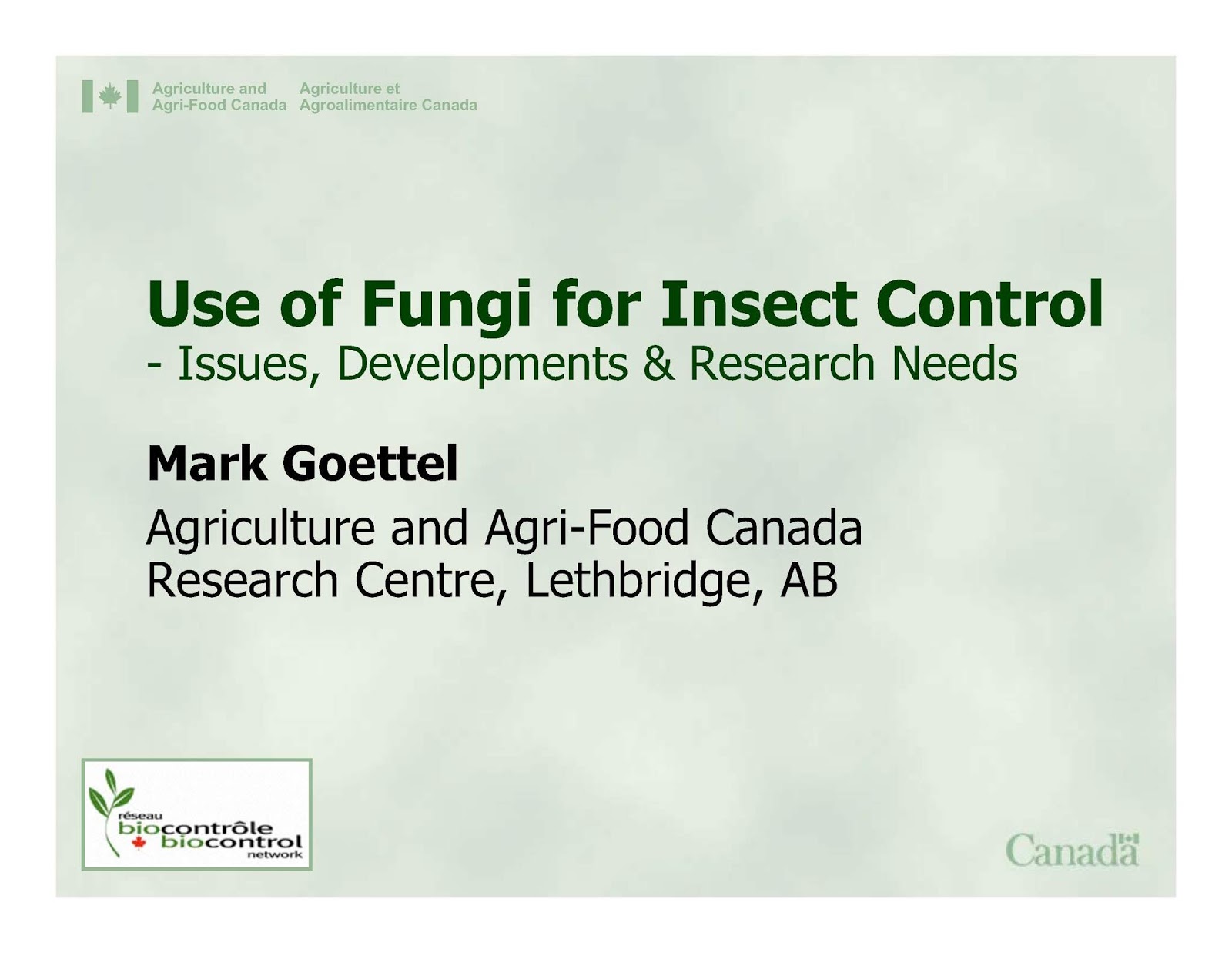 [EBOOK] Use of Fungi for Insect Control (Issues, Developments and ...