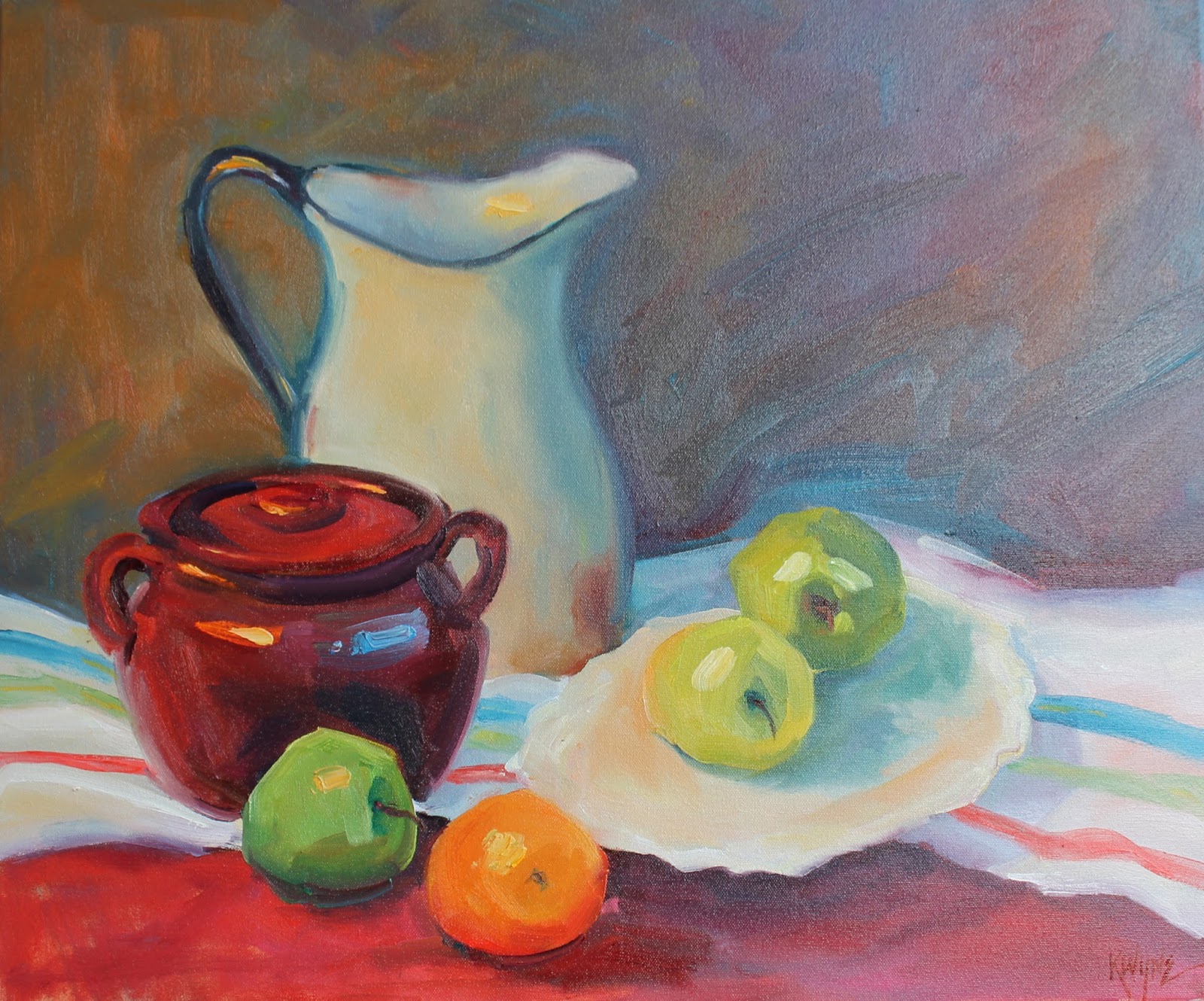 Kay Wyne Fine Art Blog: Cottage Still Life