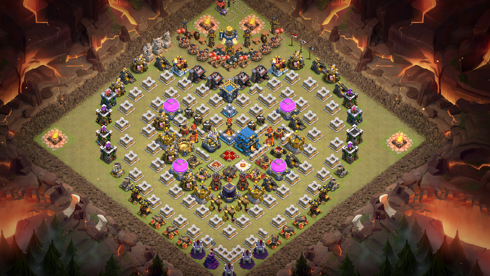 Kumpulan Base COC Unik, Lucu, dan Keren Terbaru untuk TH 11, 12, 13 ...