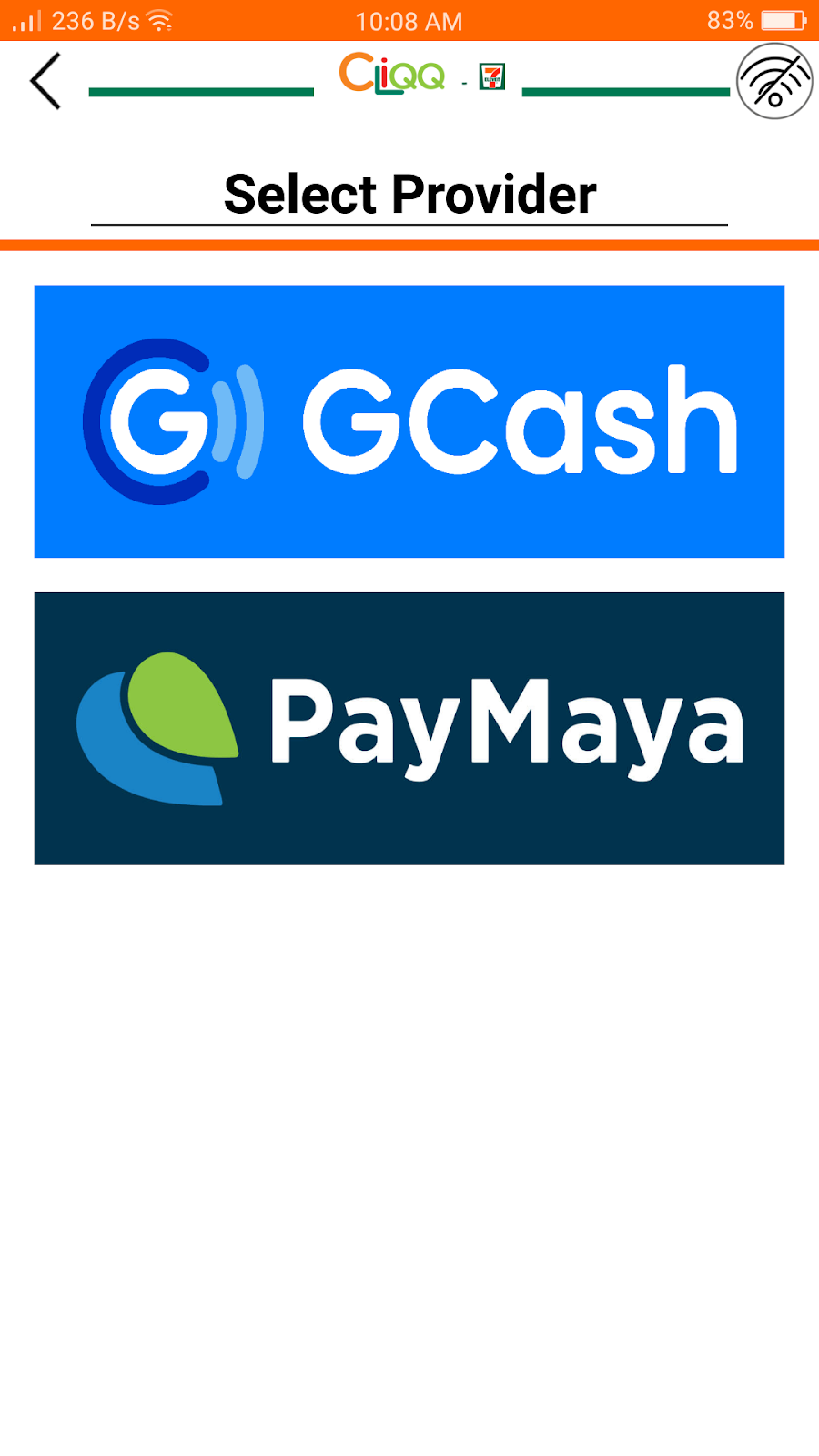PayMaya and GCASH Cash in Method through CLiQQ APPS