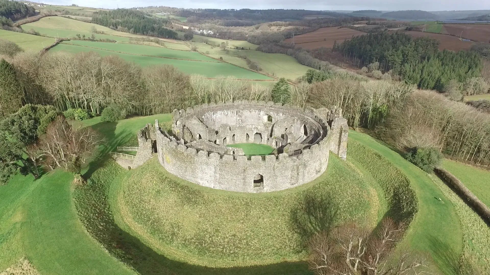 Norman Castle of Restormel in Cornwall (with Map & Photos)