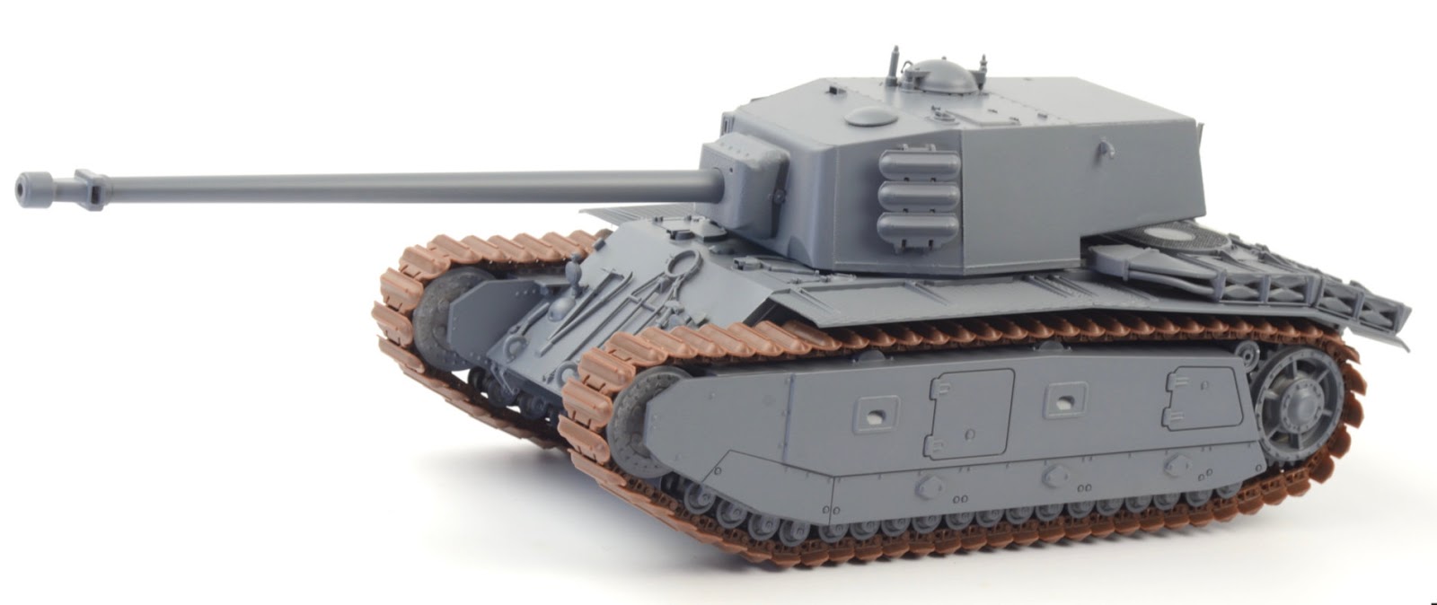 The Modelling News: Build Review: 35th scale ARL-44 Heavy French Tank ...