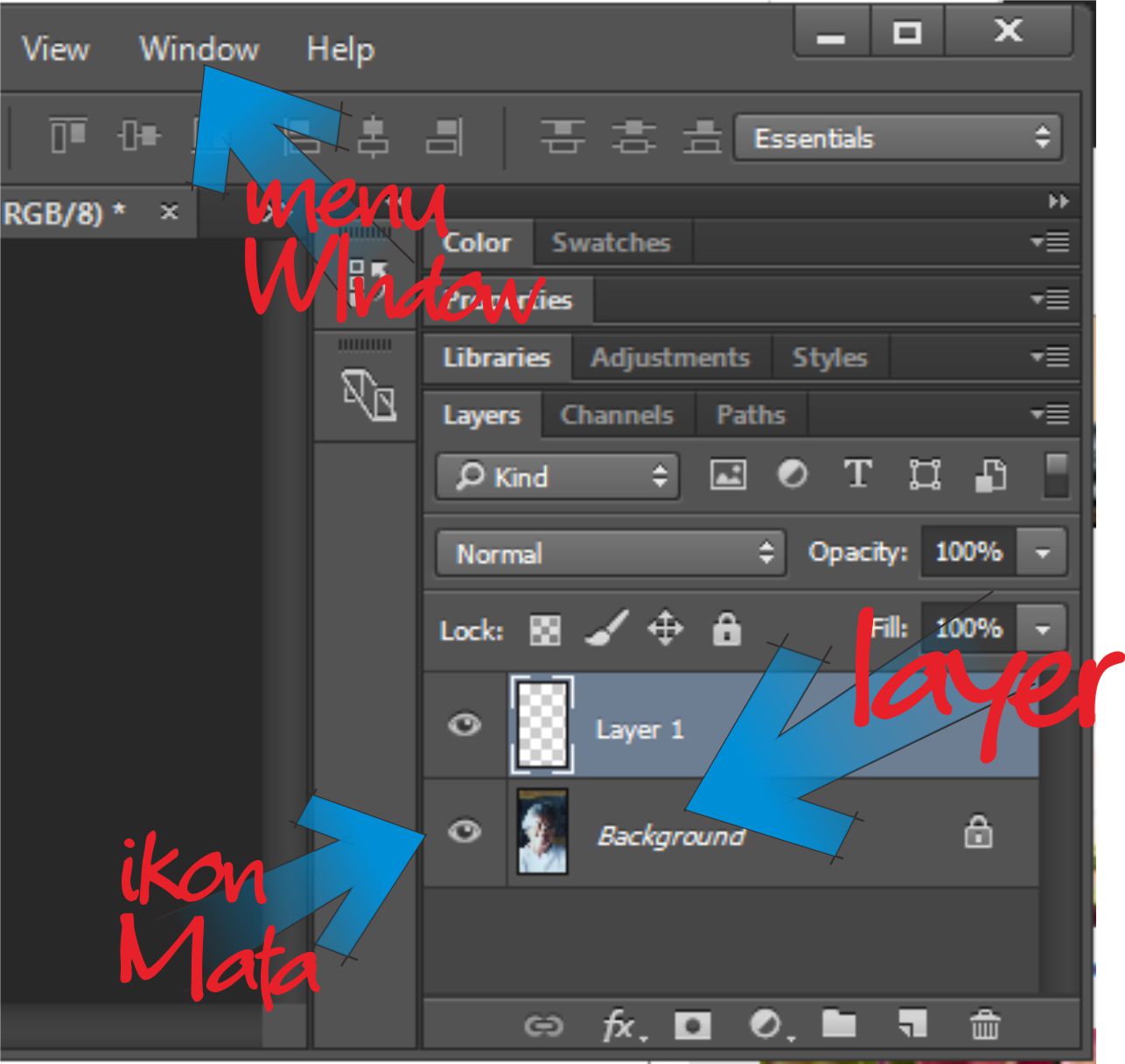 Mengenal Layer Photoshop