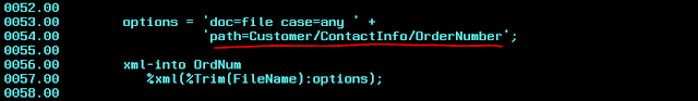 Random Thoughts Xml Parsing In As400 Ibm I Using Xml Into