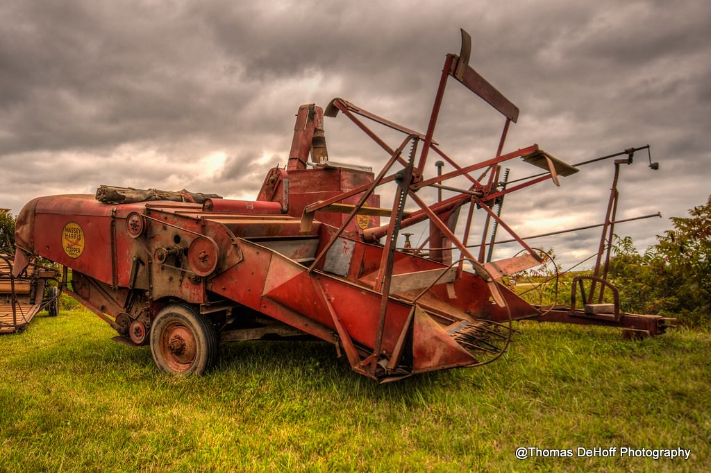 The Blog Fodder: Remembering the Farm: Harvesting with Clipper Combines