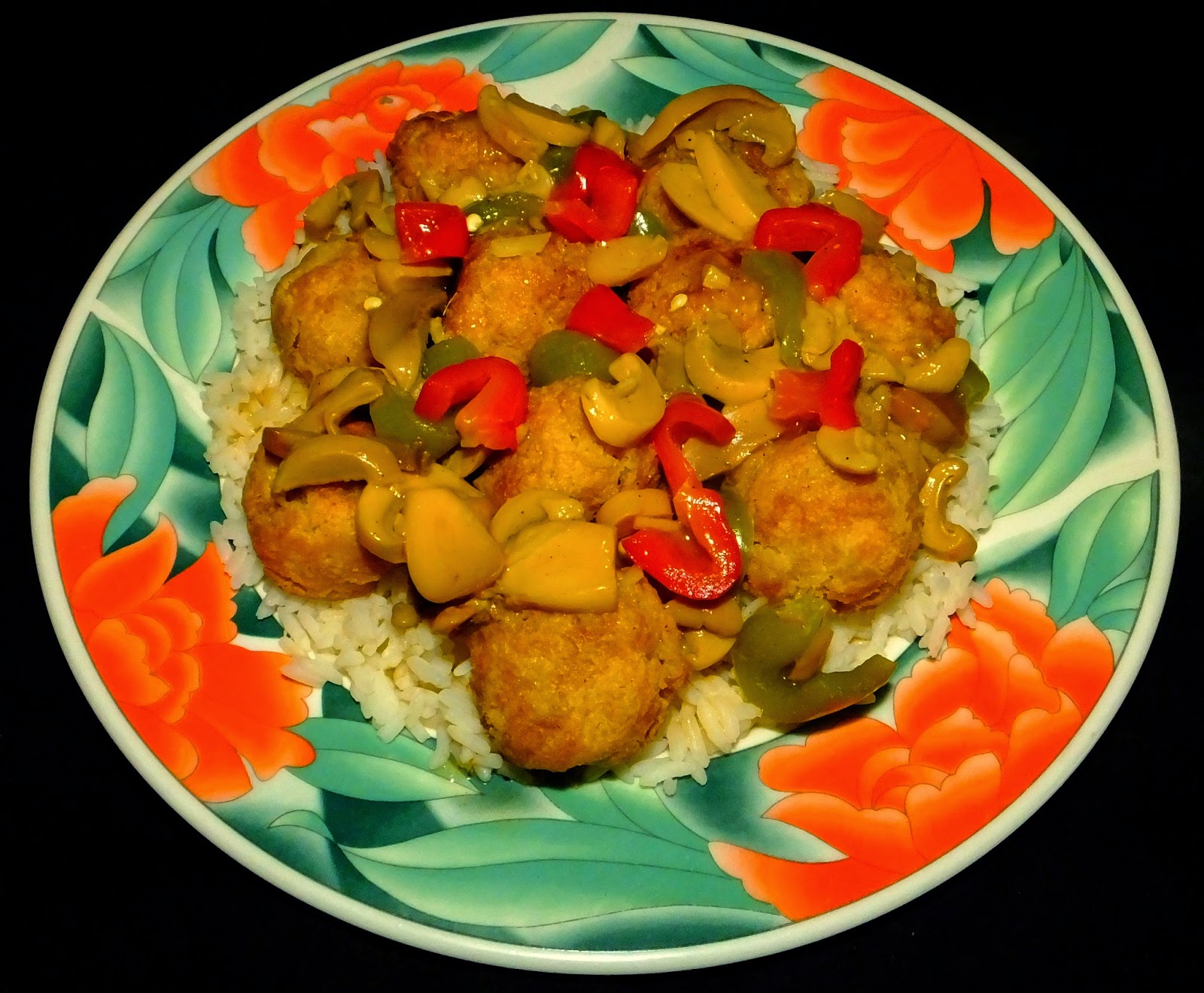 Americana Roots Art: Mushroom & Pepper Chicken Guy Kew