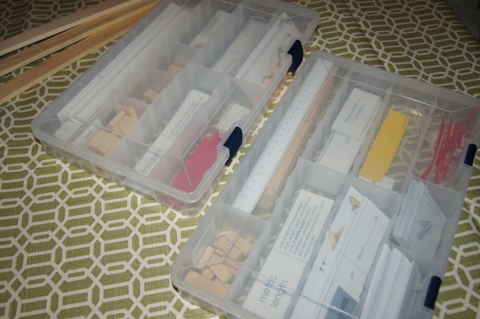 "Making Montessori Ours": Measurement Activity Box, Playing With ...