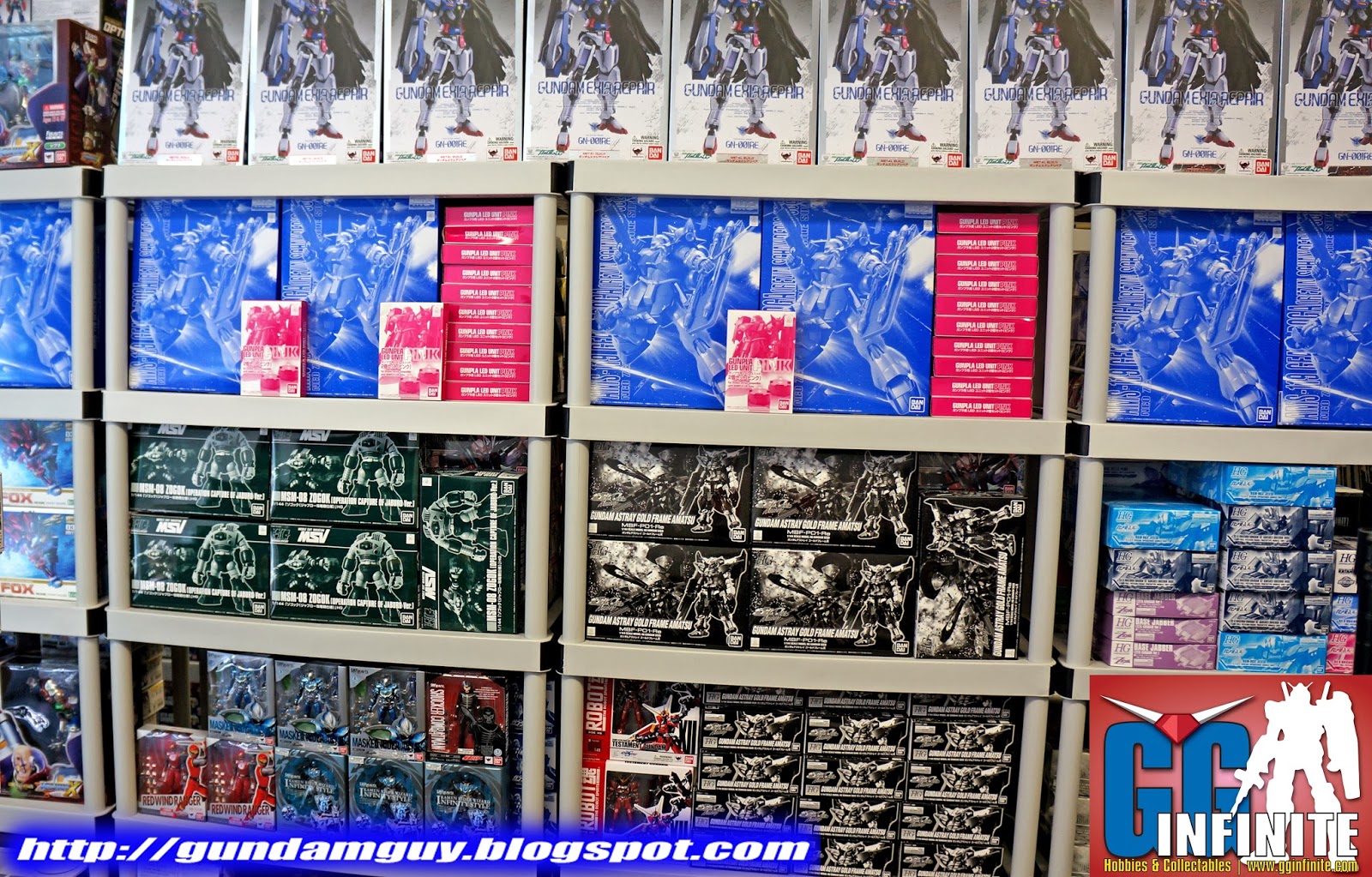 GUNDAM GUY: GG INFINITE: Bandai Gunpla LED Unit (PINK) Finally In-Stock!