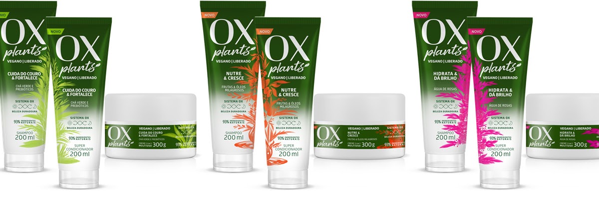 OX lança linha capilar com 93% de ingredientes naturais - Ousados Moda