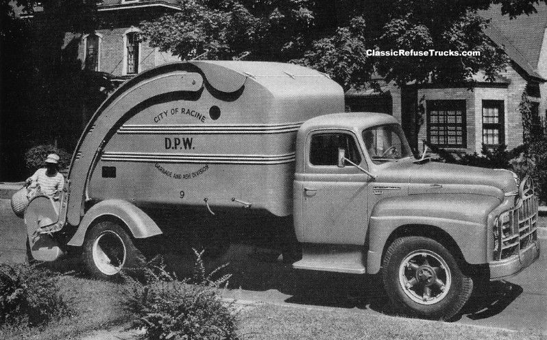 Just A Car Guy: garbage trucks, one of the rarest varieties of vehicles ...